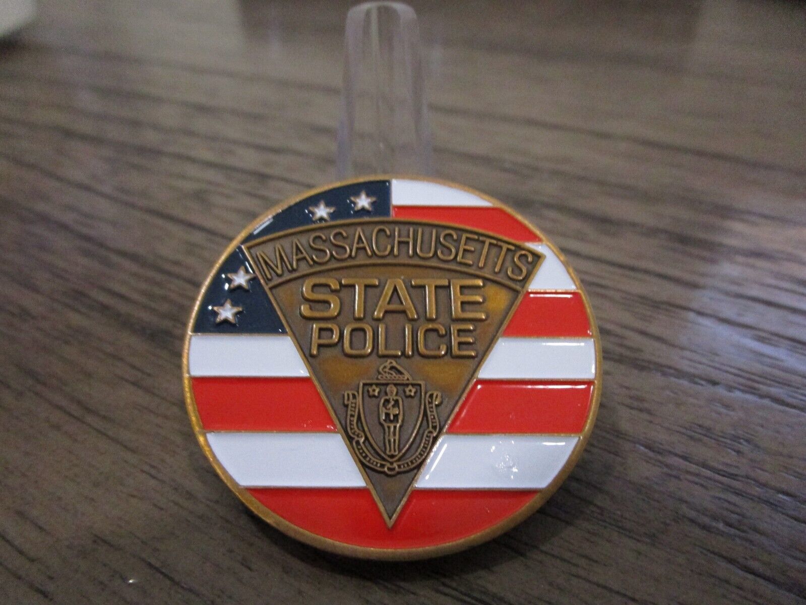 Massachusetts State Police Challenge Coin #467T - Challenge Coins