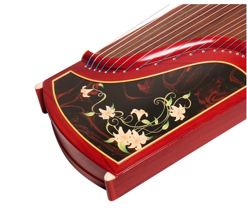 21 string guzheng painting craft Chinese musical instrument - Guzhengs