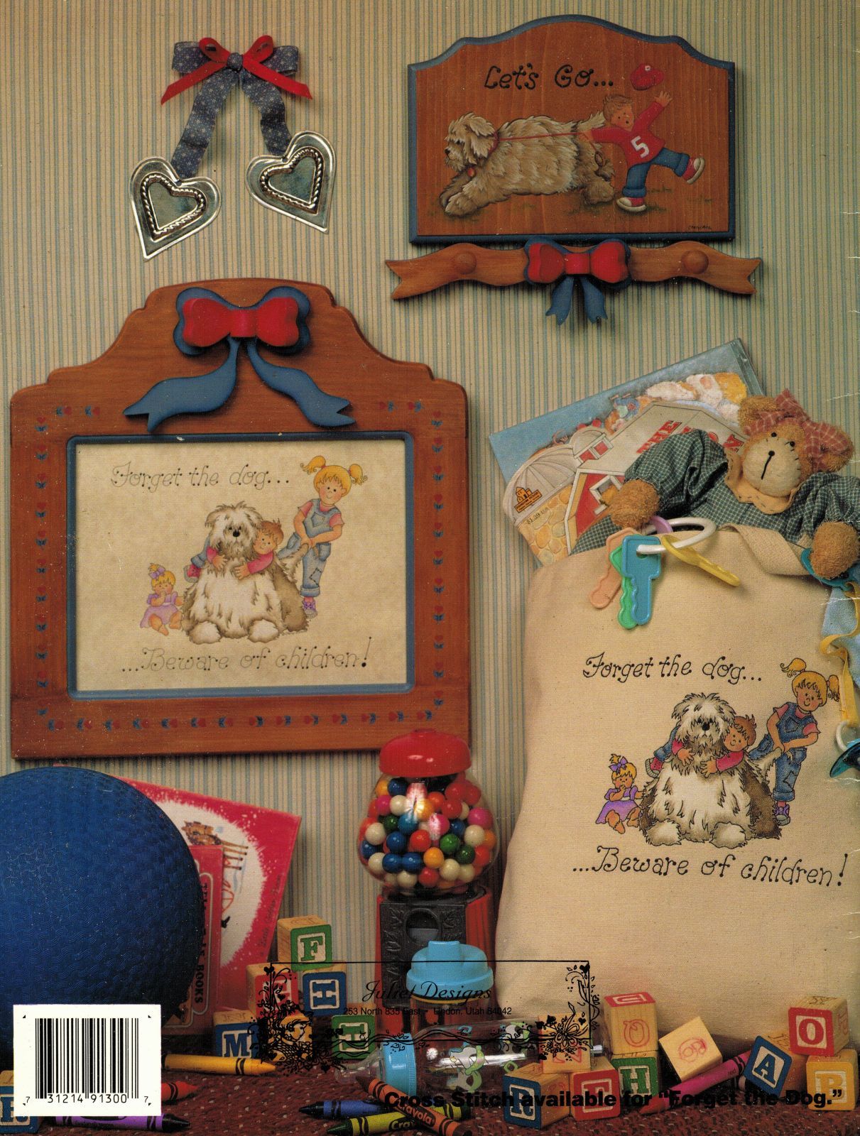 Tole Decorative Painting Nip & Tuk Say It Again Cheryl McCabe Pattern ...