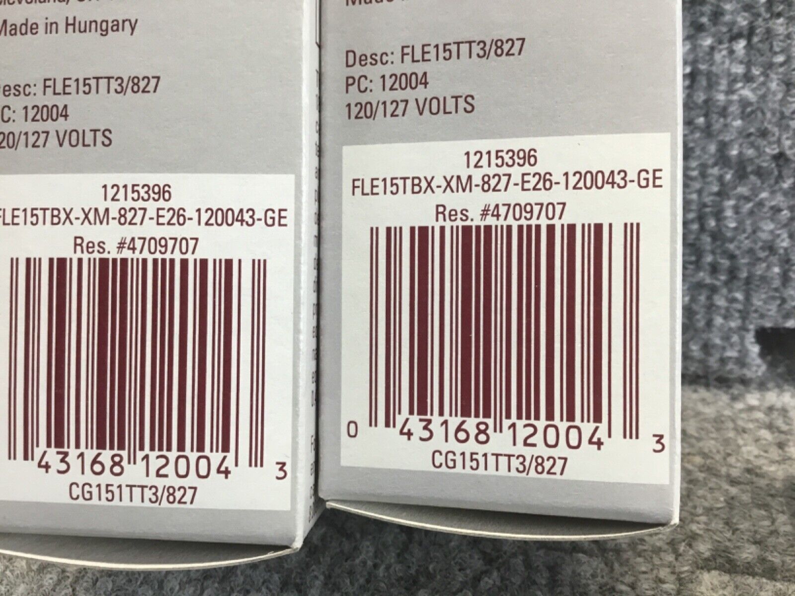 GE Mini Biax T 15w Compact Fluorescent bulb FLE15TBX-XM-827-E26-120043 ...