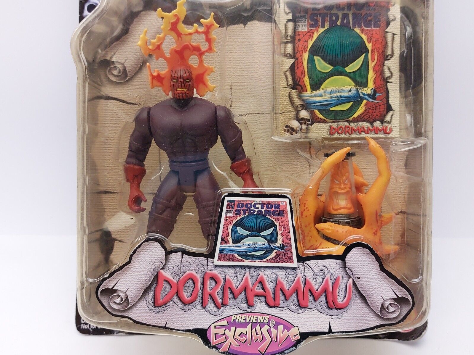Marvel History The Dark Side Doctor Strange Dormammu Figure Previews ...