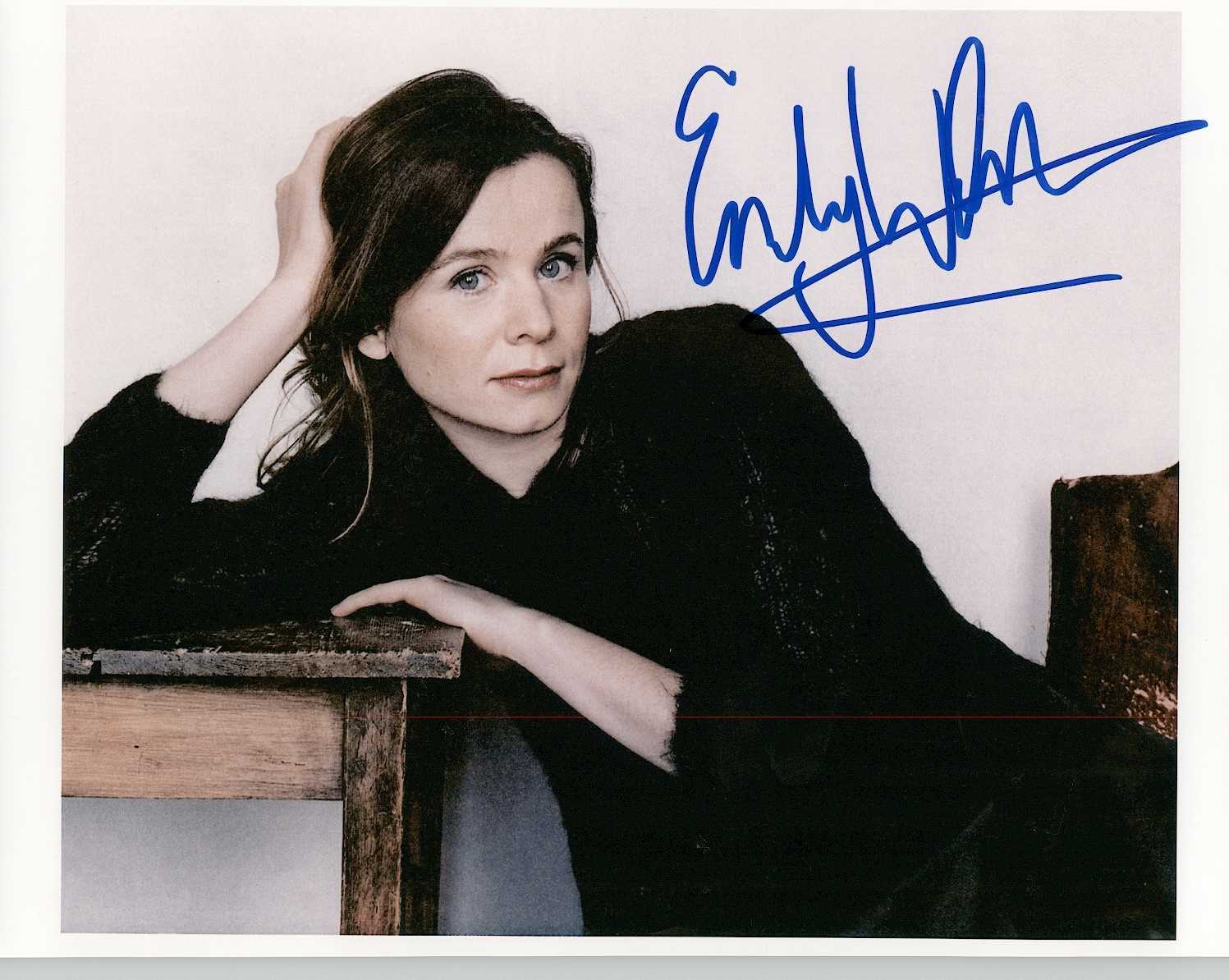 Emily Watson Signed Autographed Glossy 8x10 Photo - Photographs