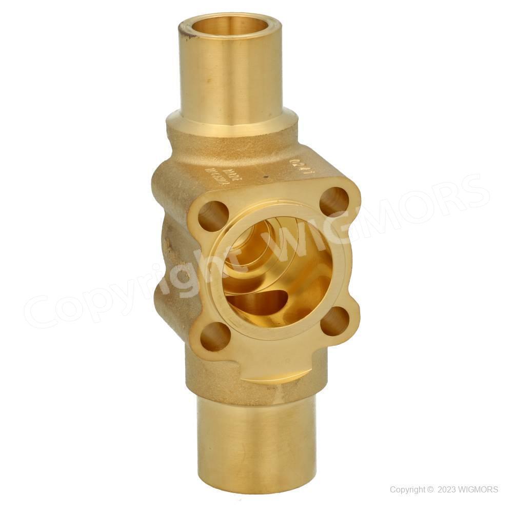 Valve body for expansion valve Danfoss TE 5 16x22 mm Solder 067B4035 ...