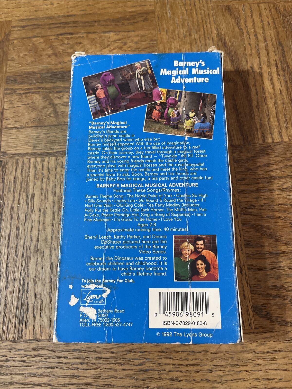 Barney Magical Musical Adventure VHS - VHS Tapes