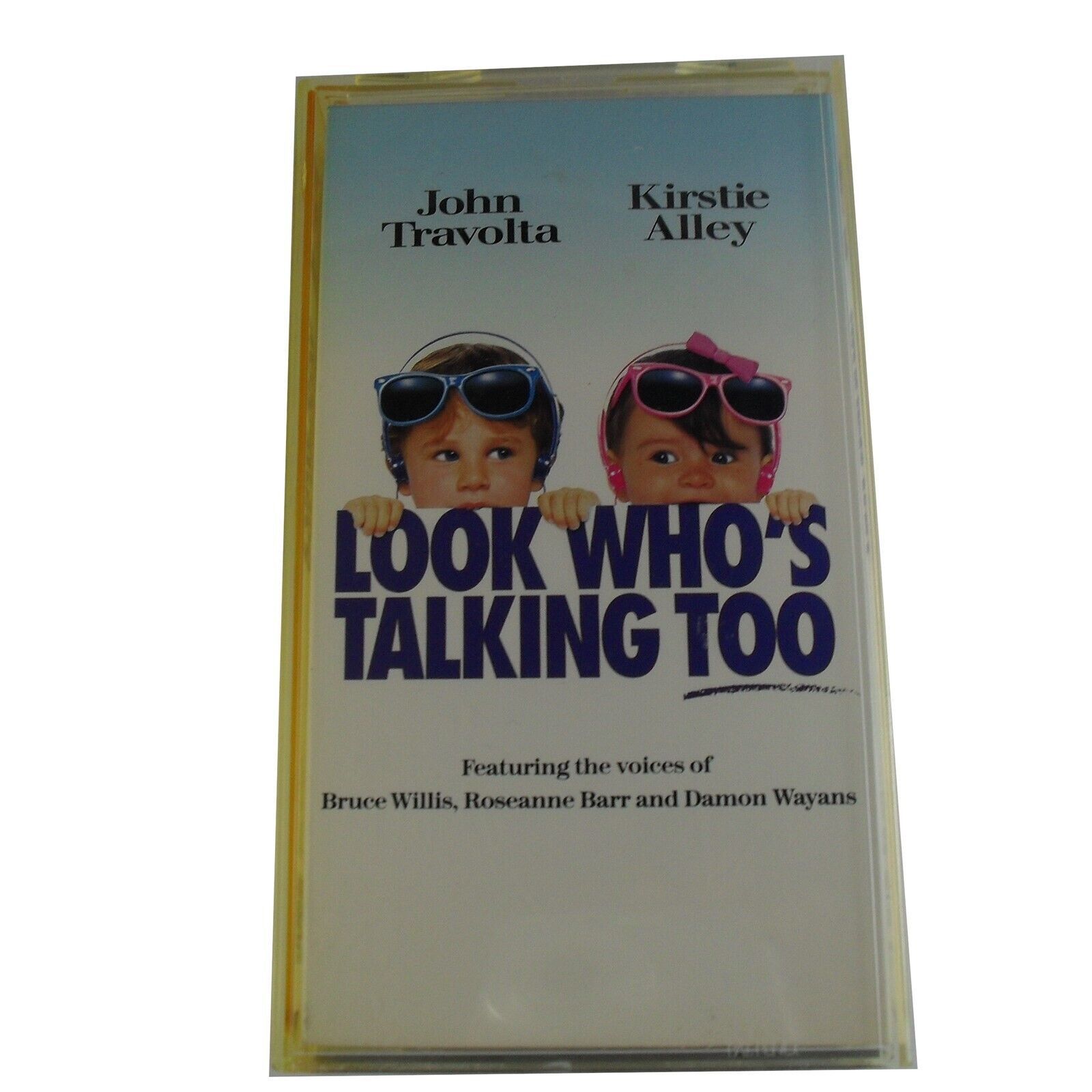 Look Whos Talking Too (VHS, 1991) John Travolta, Kirstie Alley, Bruce ...