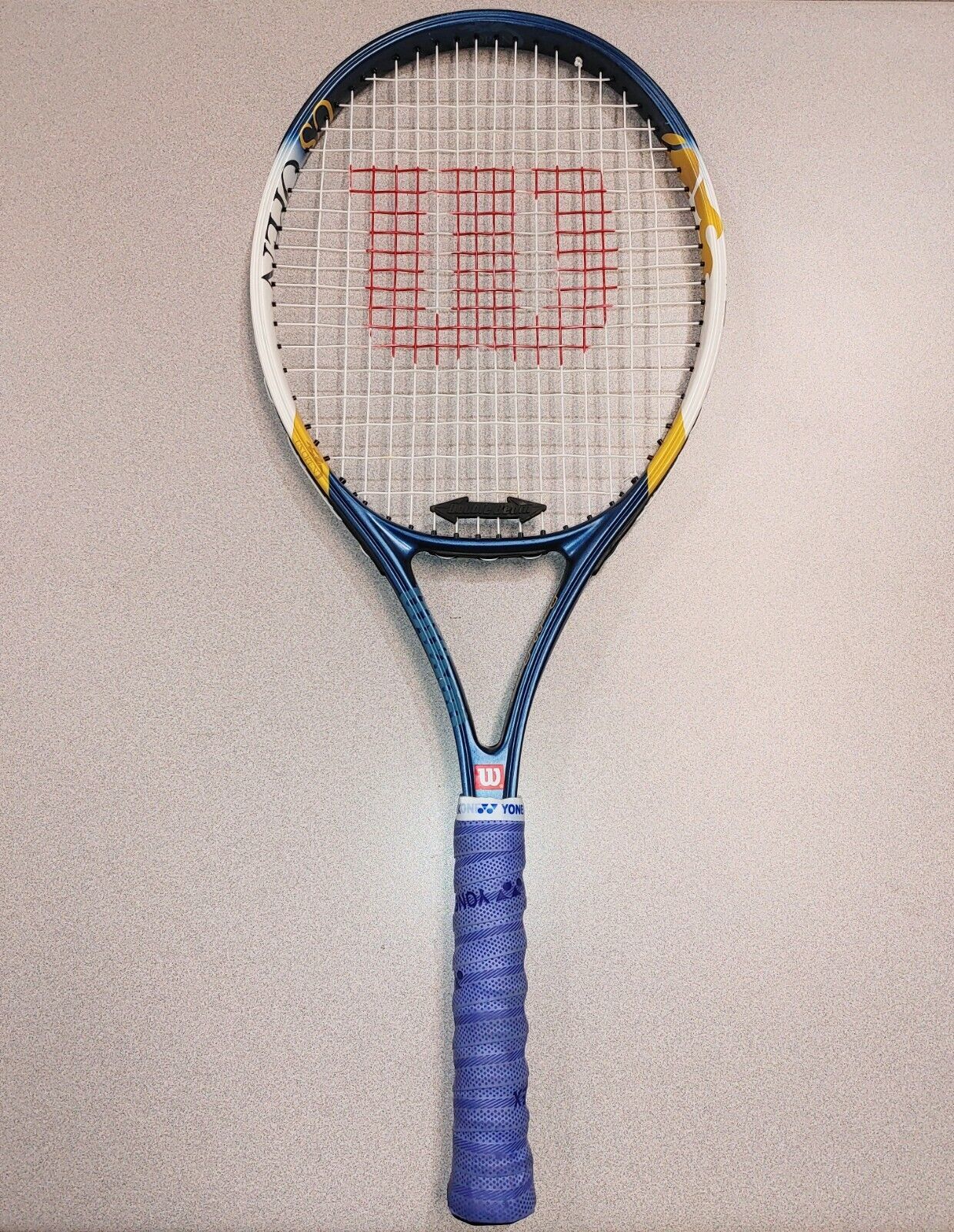 Wilson US Open Tennis Racquet Grip L3 4 3/8 Double Beam Technology ...