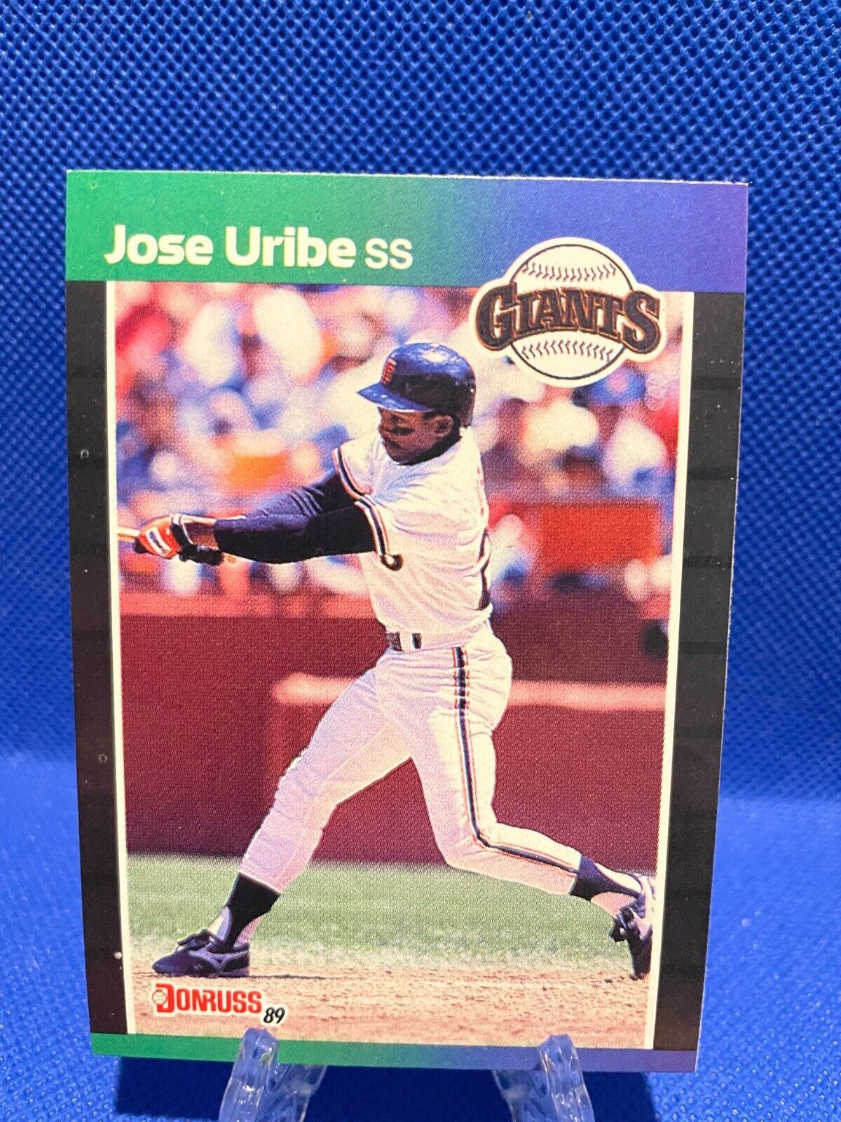 1989 Donruss Jose Uribe Double! Error Card # 131 - Toys & Hobbies