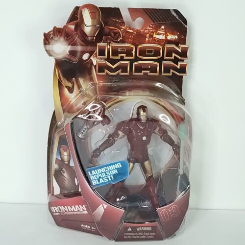 Ironman Launching Repulsor Blast Red Prototype Figure 03 NEW - Action ...