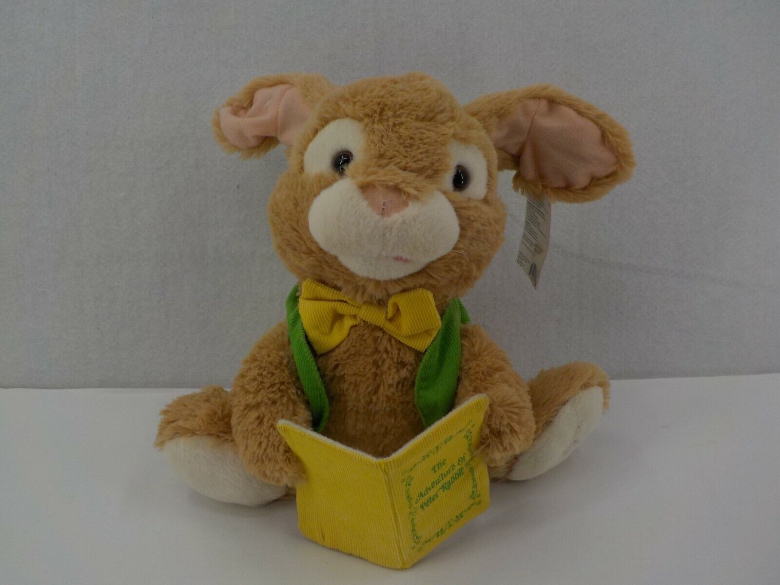 11" CUDDLE BARN STORYTIME BUNNY PETER RABBIT ANIMATED TALKING STUFFED ...