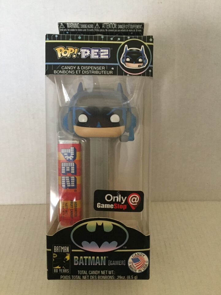 NEW DC Batman Gamer Funko Pop + Pez Candy and 50 similar items