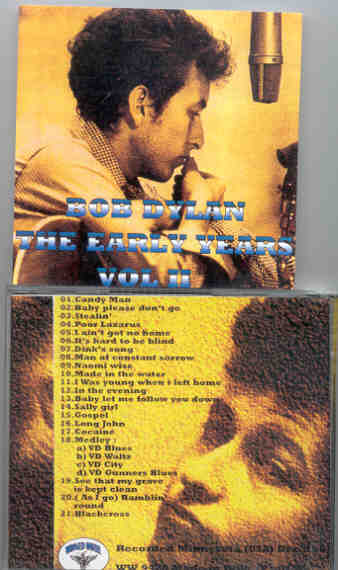 Bob Dylan - Dylan Years Vol. 2 ( Live in Minnesota . December 1961 ) - CDs