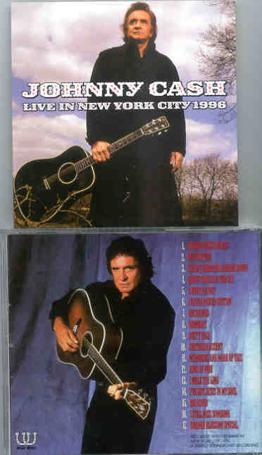 Johnny Cash - Live In New York City 1996 - CDs
