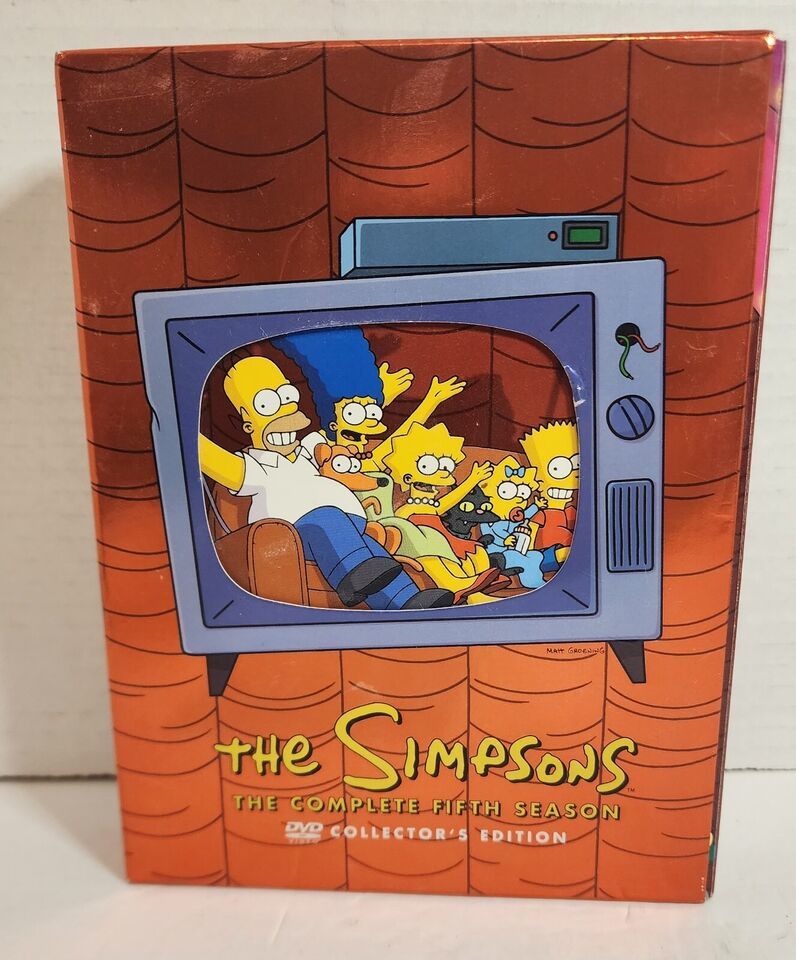THE SIMPSONS: THE COMPLETE FIFTH SEASON COLLECTOR'S EDITION 4-DISC DVD ...