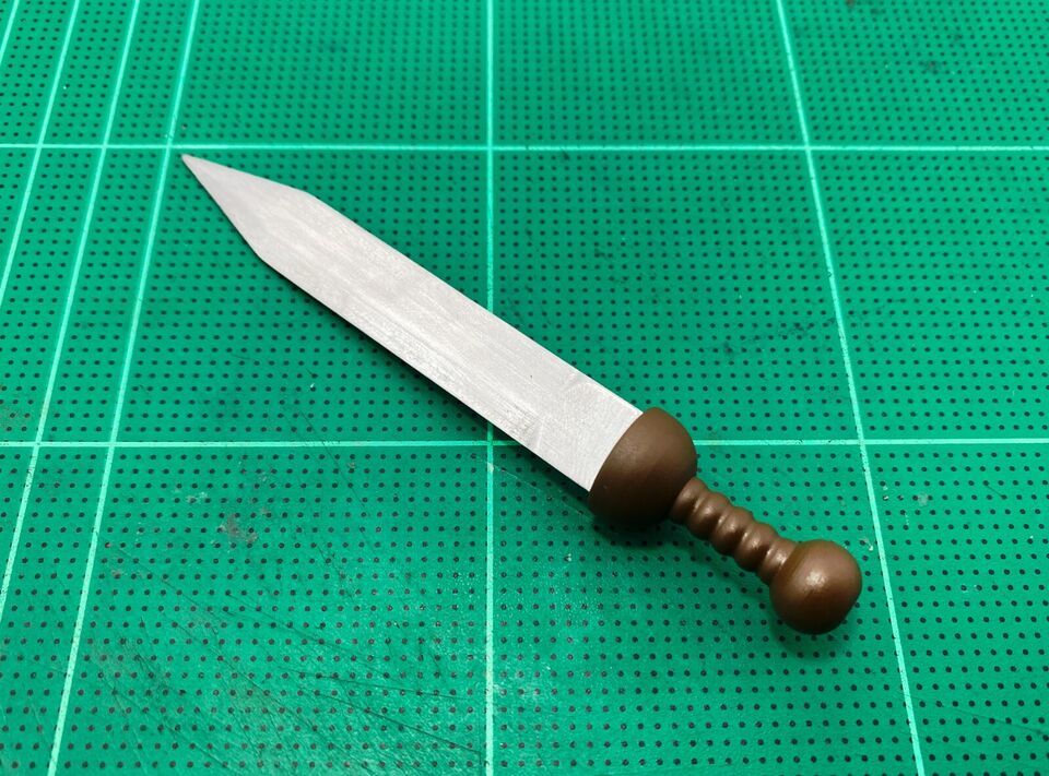 1/6 Scale Custom Roman Gladius Sword Gladiator Medieval Weapon Replica ...