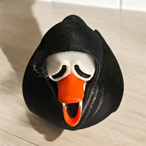 Scream Ghost Face 3D Printed duck - Action Figures