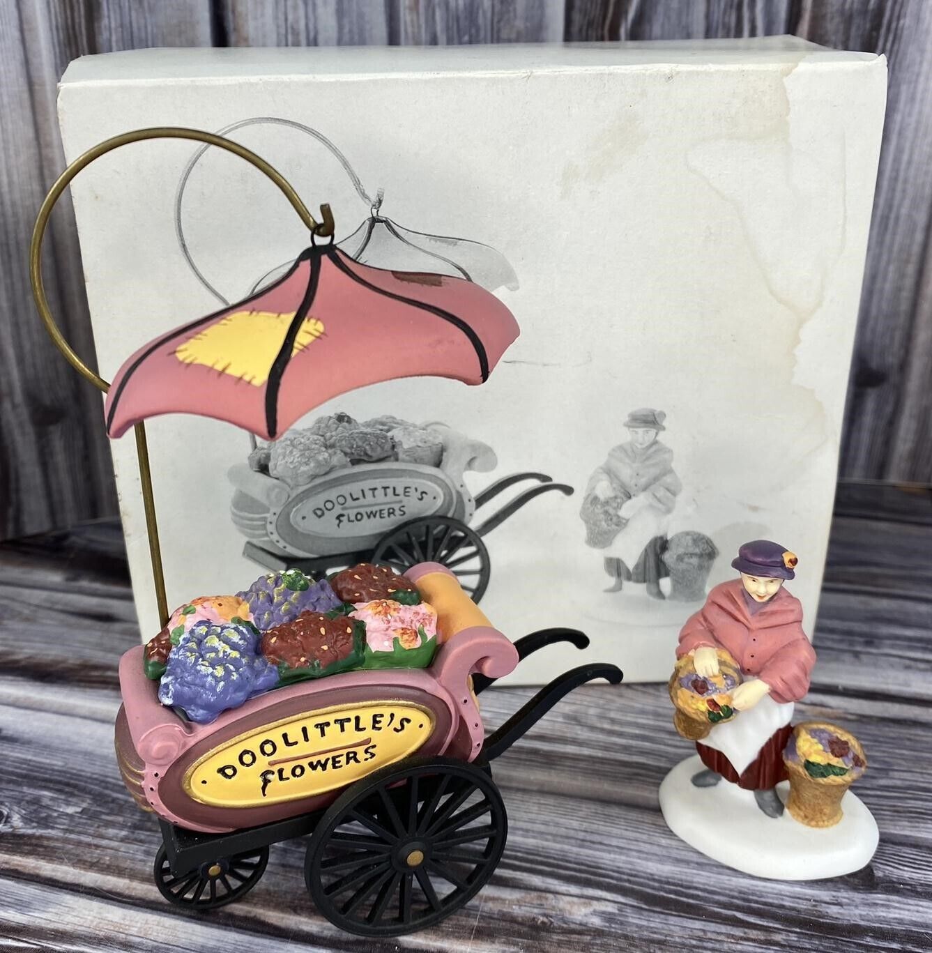 Dept 56 Dickens Heritage Village Collection (B) - Chelsea Market Flower ...