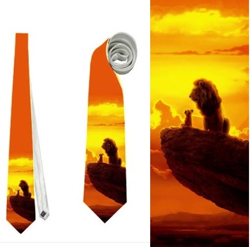 Necktie Lion King Simba Pumba Timon Animation Cosplay Halloween - Fashion