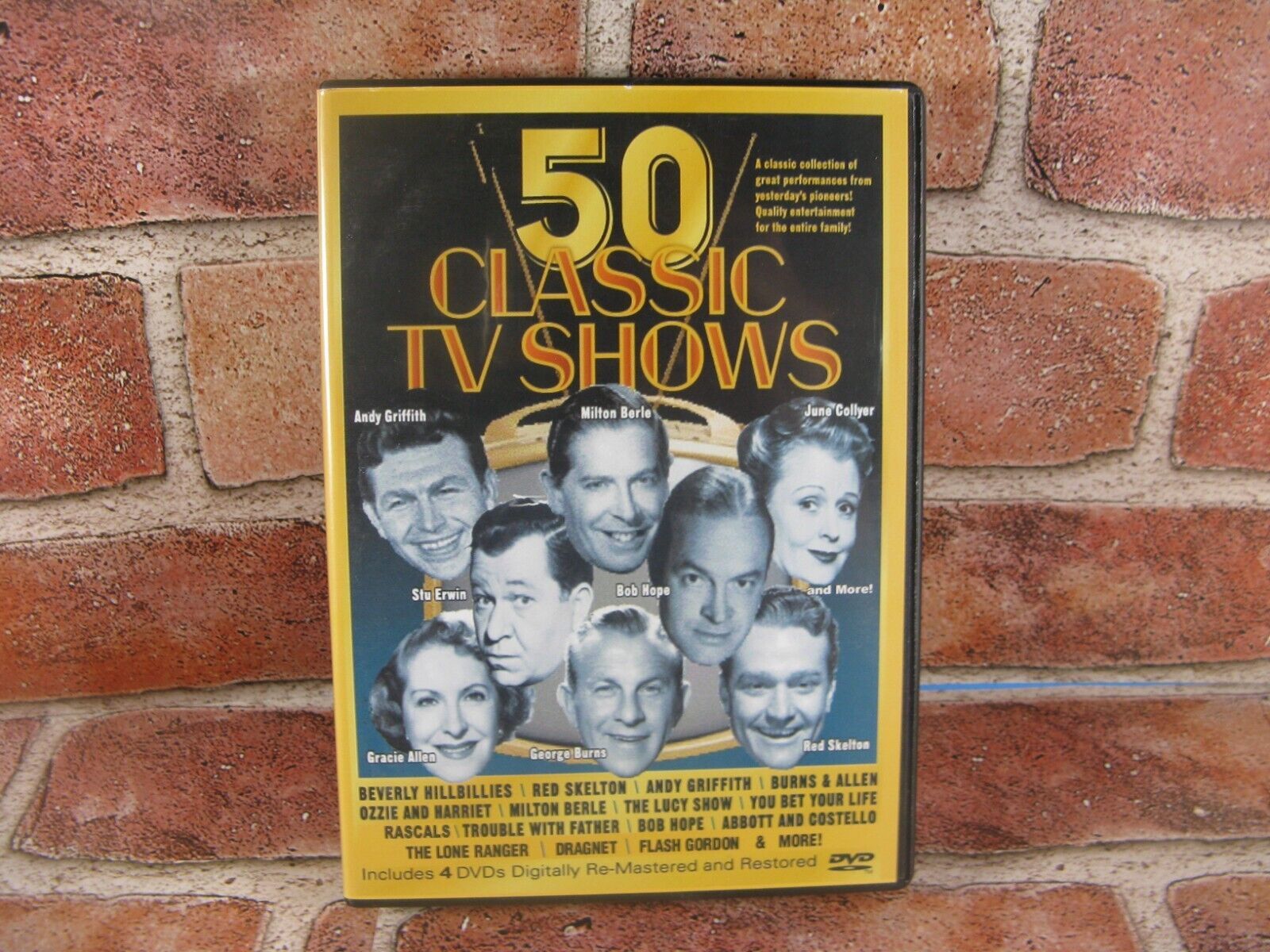 50 Classic Tv Shows Dvd 4 Disc 18 Different Shows Dvds And Blu Ray Discs
