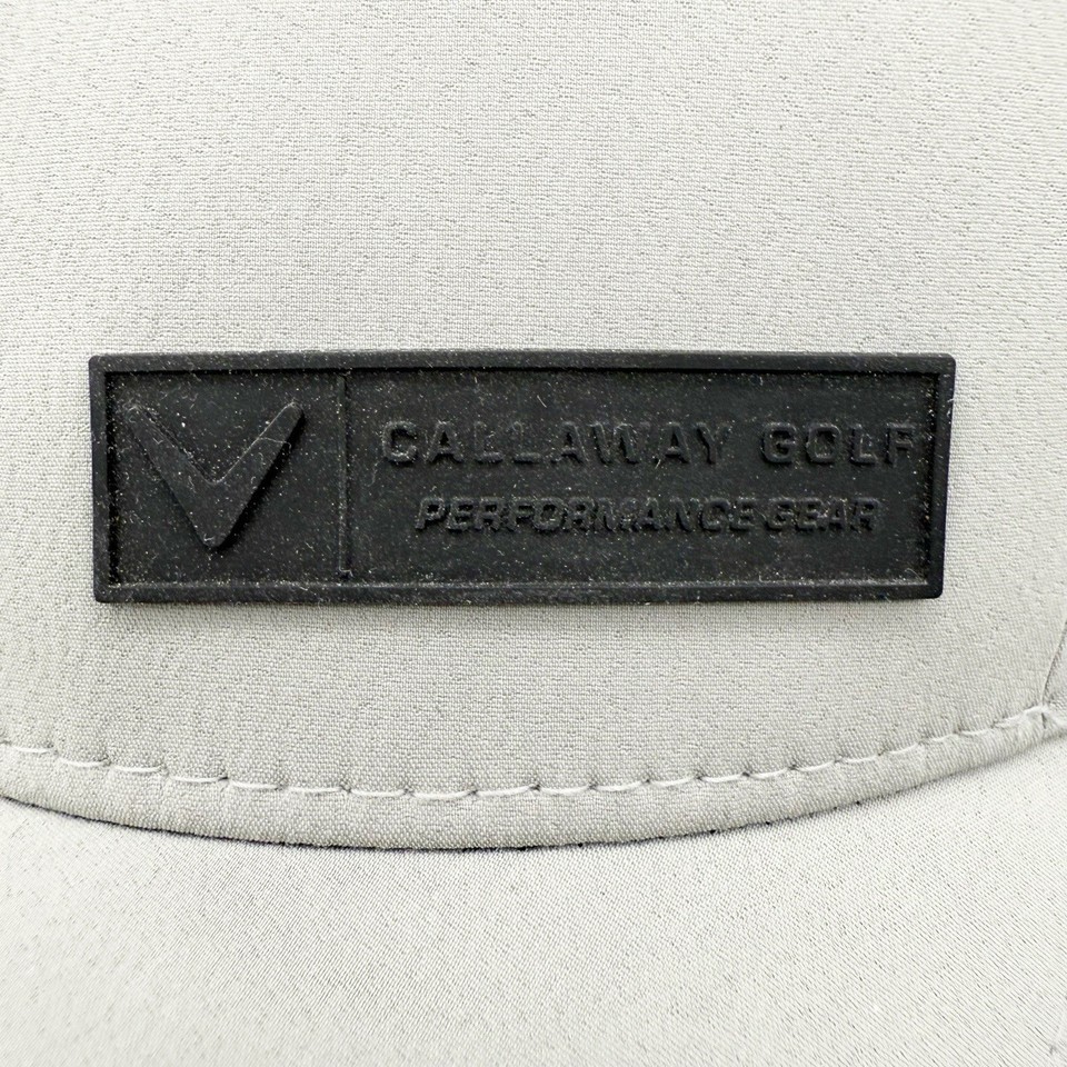 Callaway Men's Delta Elite Flexfit Performance Adjustable Strap Grey ...
