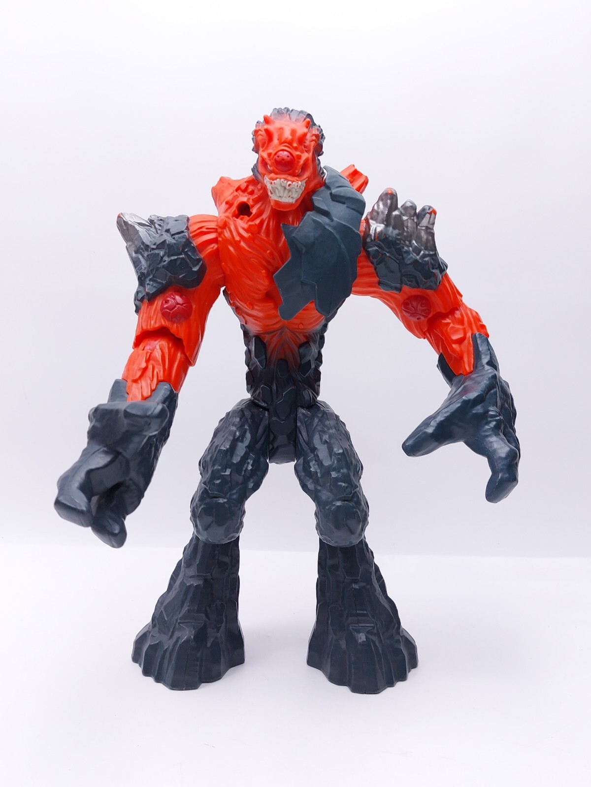 MAX STEEL EXPLODING MAGMA ELEMENTOR FIGURE - Other Animation Merchandise
