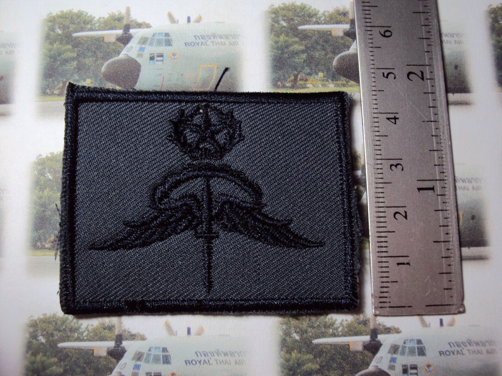 US ARMY MASTER FREEFALL AIRBORNE Parachutist Badge Wing Patch - Air Force