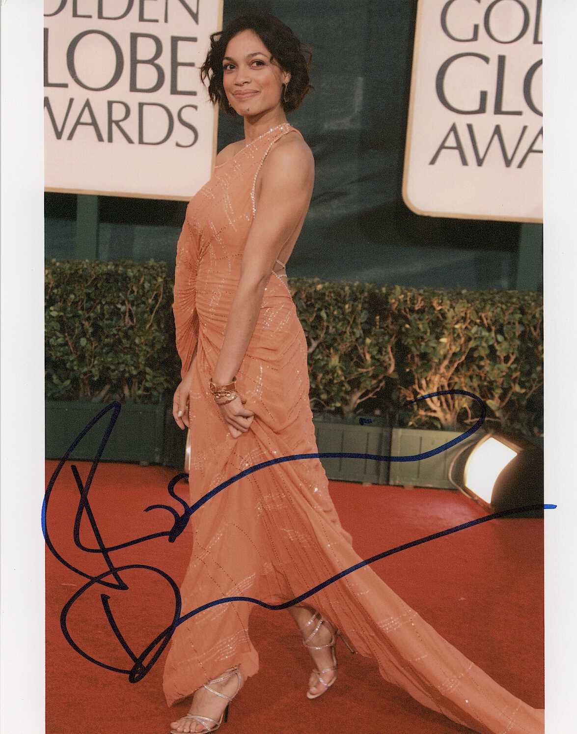 Rosario Dawson Signed Autographed Glossy 8x10 Photo - Photographs