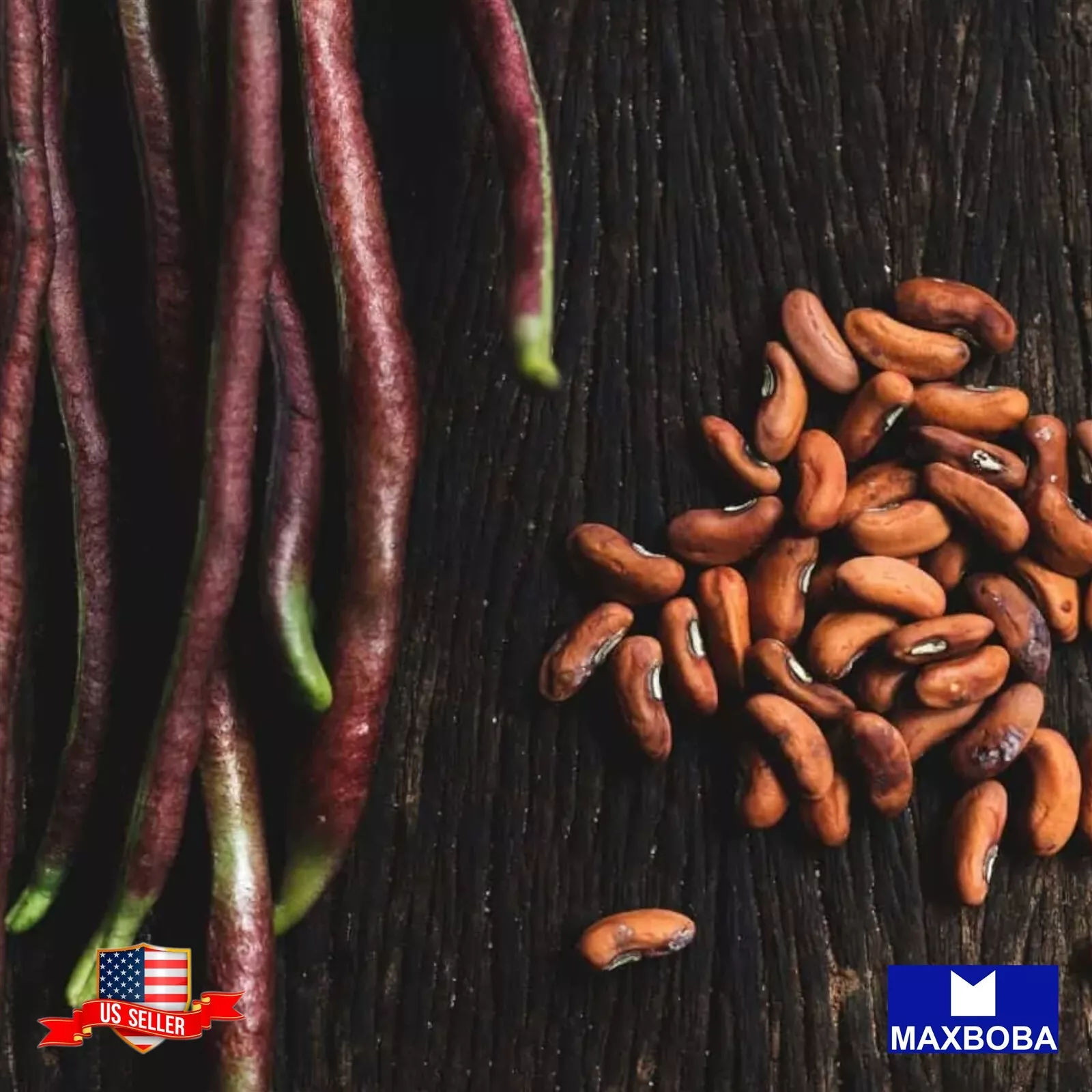 Yard Long Bean - Red Noodle Non-GMO Heirloom Garden - Home & Garden