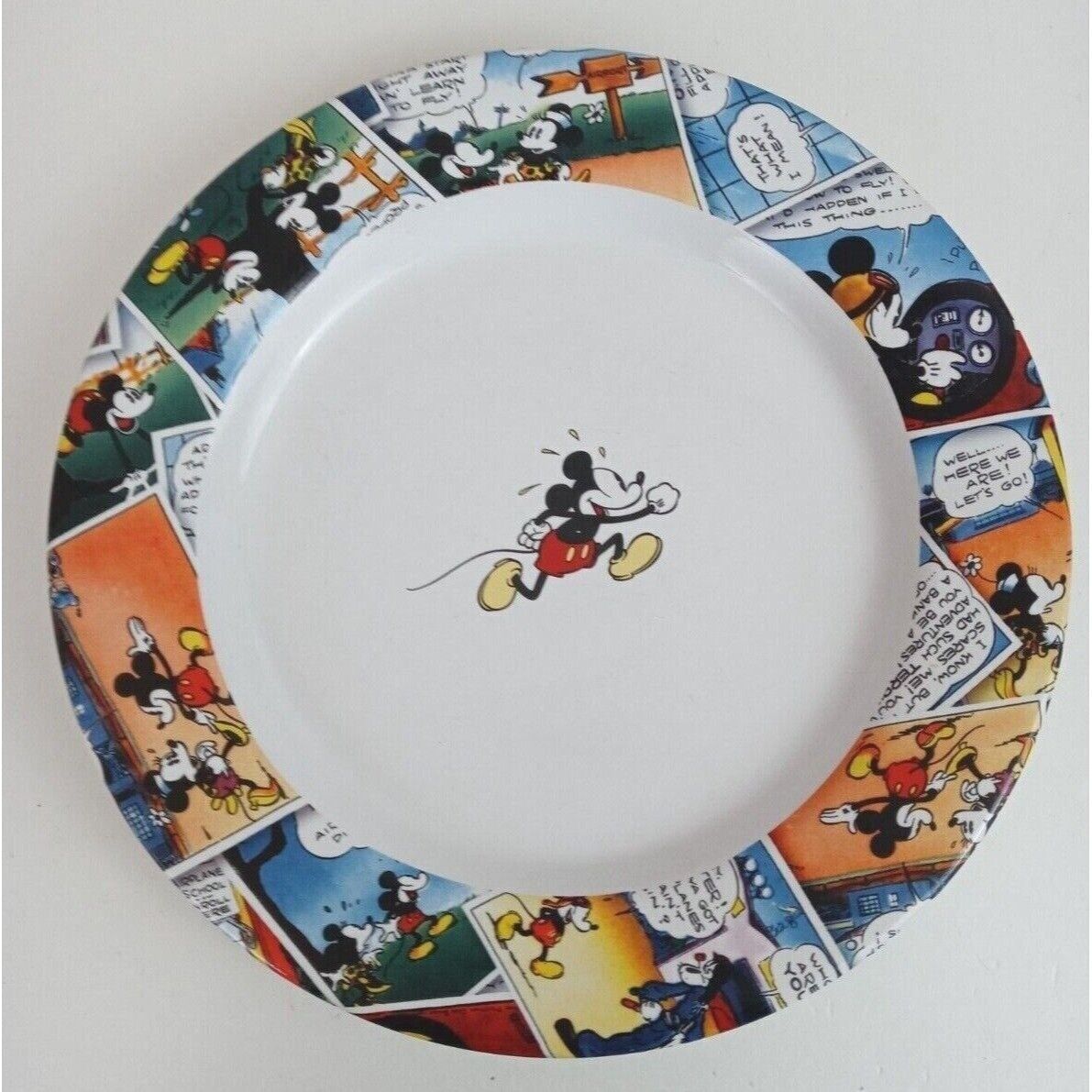 Disney Mickey Mouse Character Comic Strip 9" Collector's Plate - Dinnerware