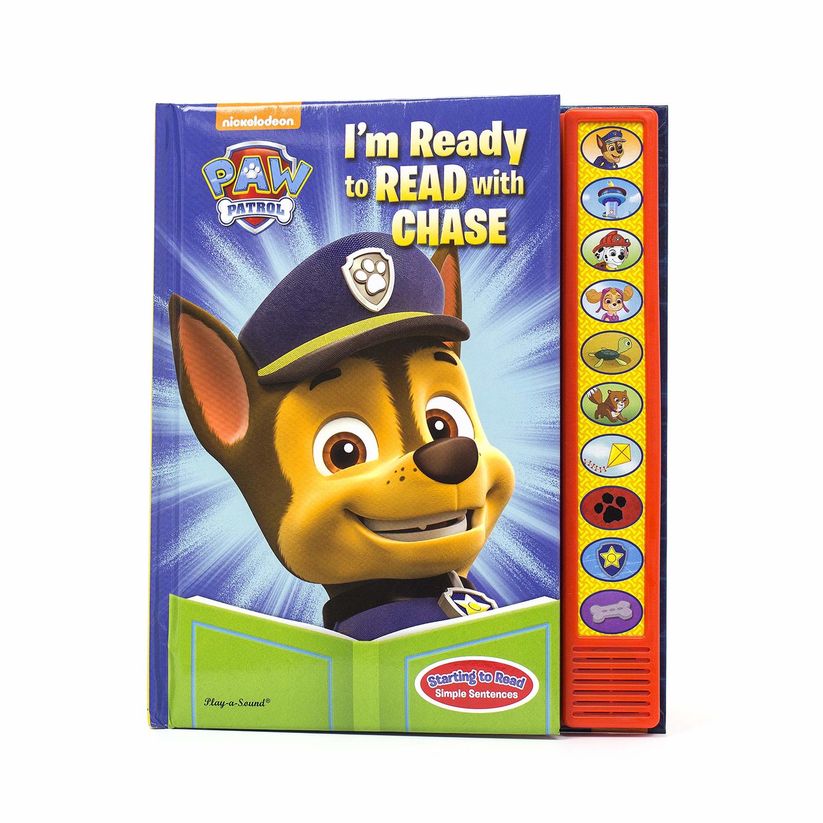 Paw Patrol - I'm Ready To Read with Chase Sound Book - Play-a-Sound ...