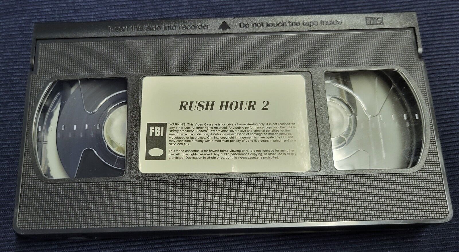 Rush Hour 2 (VHS, 2001) Chris Tucker Jackie Chan - VHS Tapes Rush Hour 2 (VHS, 2001) Chris Tucker Jackie Chan - VHS Tapes