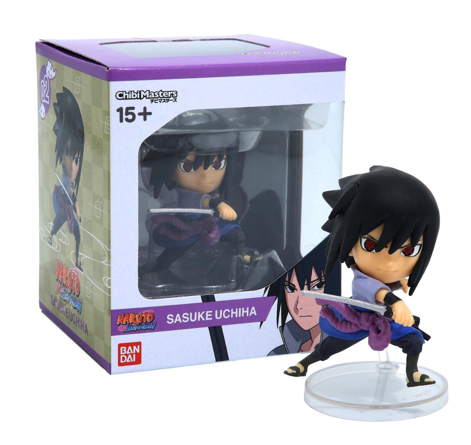 Bandai Chibi Masters Sasuke Uchiha and 50 similar items
