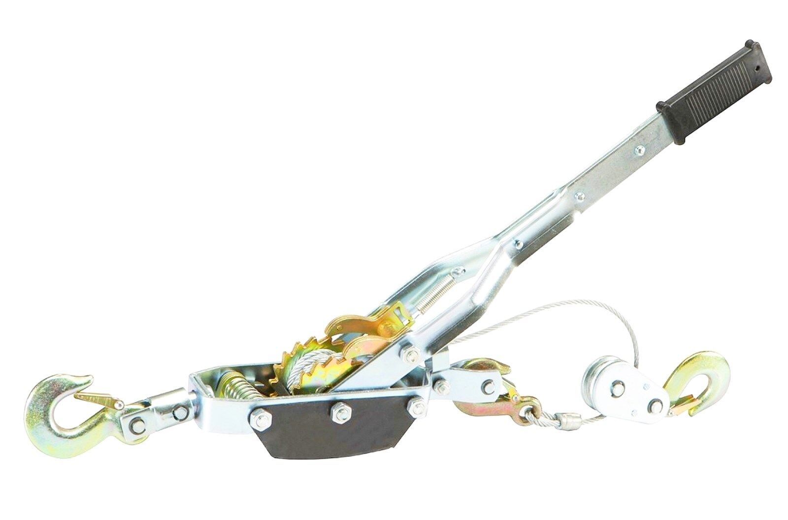 4 TON WINCH 10 ft Cable Puller Hand Ratchet 8000 pound lb capacity ...