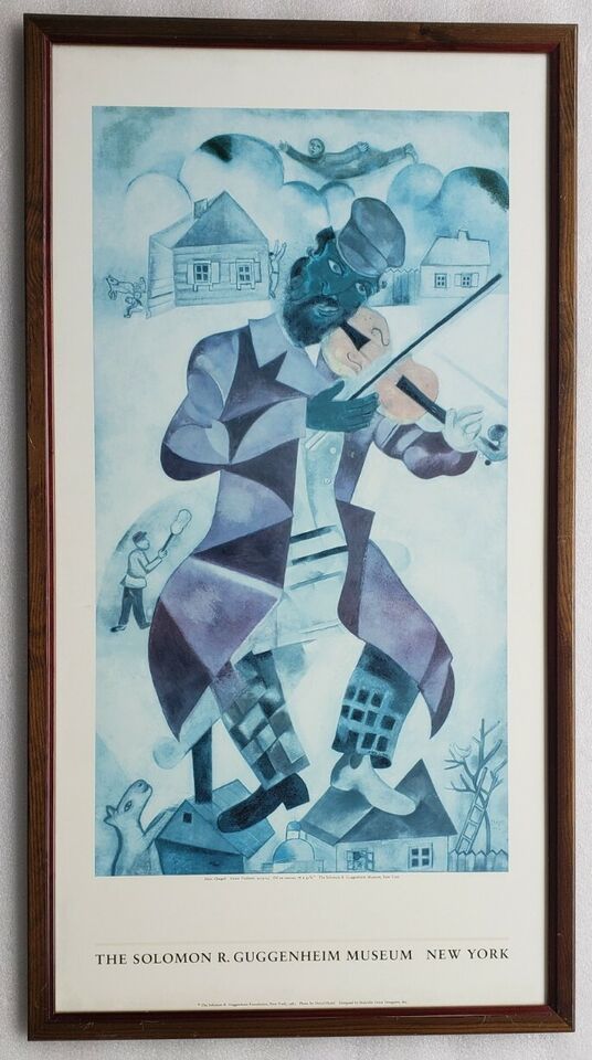 Marc Chagall - The Green Violinist - Solomon R. Guggenheim Exhibition ...