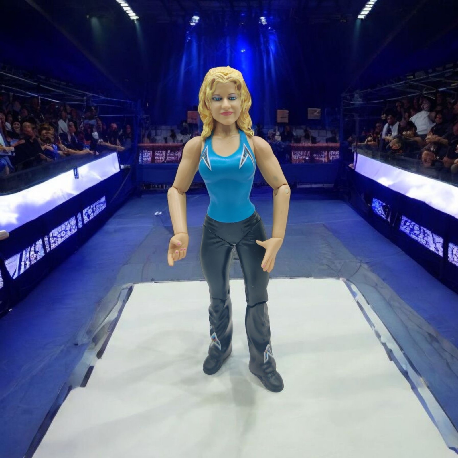 WWF WWE Molly Holly Jakks Rulers of the Ring Series 4 Wrestling Action ...