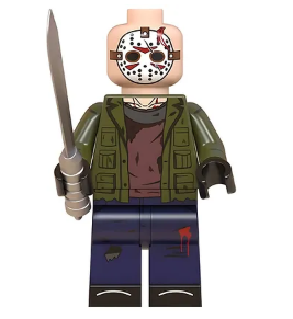 Building Custom Jason Voorhees Minifigure Action Figures - LEGO (R ...