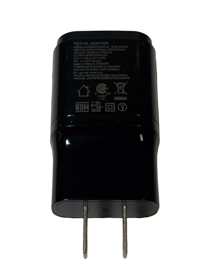 Genuine LG Travel Charging Port (Black) - 5.0V 1.8A - Replaces ...