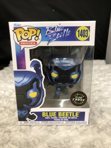 Funko Pop! Vinyl: DC Universe - Blue Beetle (Glow) (Chase) #1403 - Funko