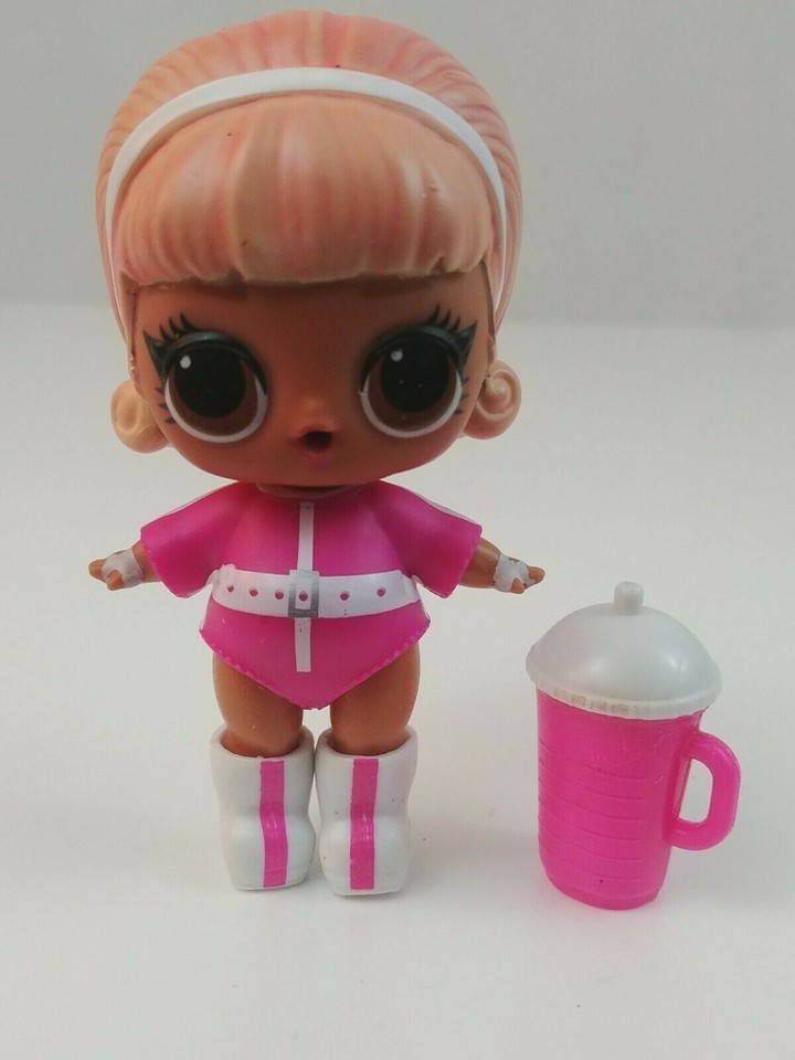 LOL Surprise Doll Drag Racer Big Sister With Drink Cup Color Change ...