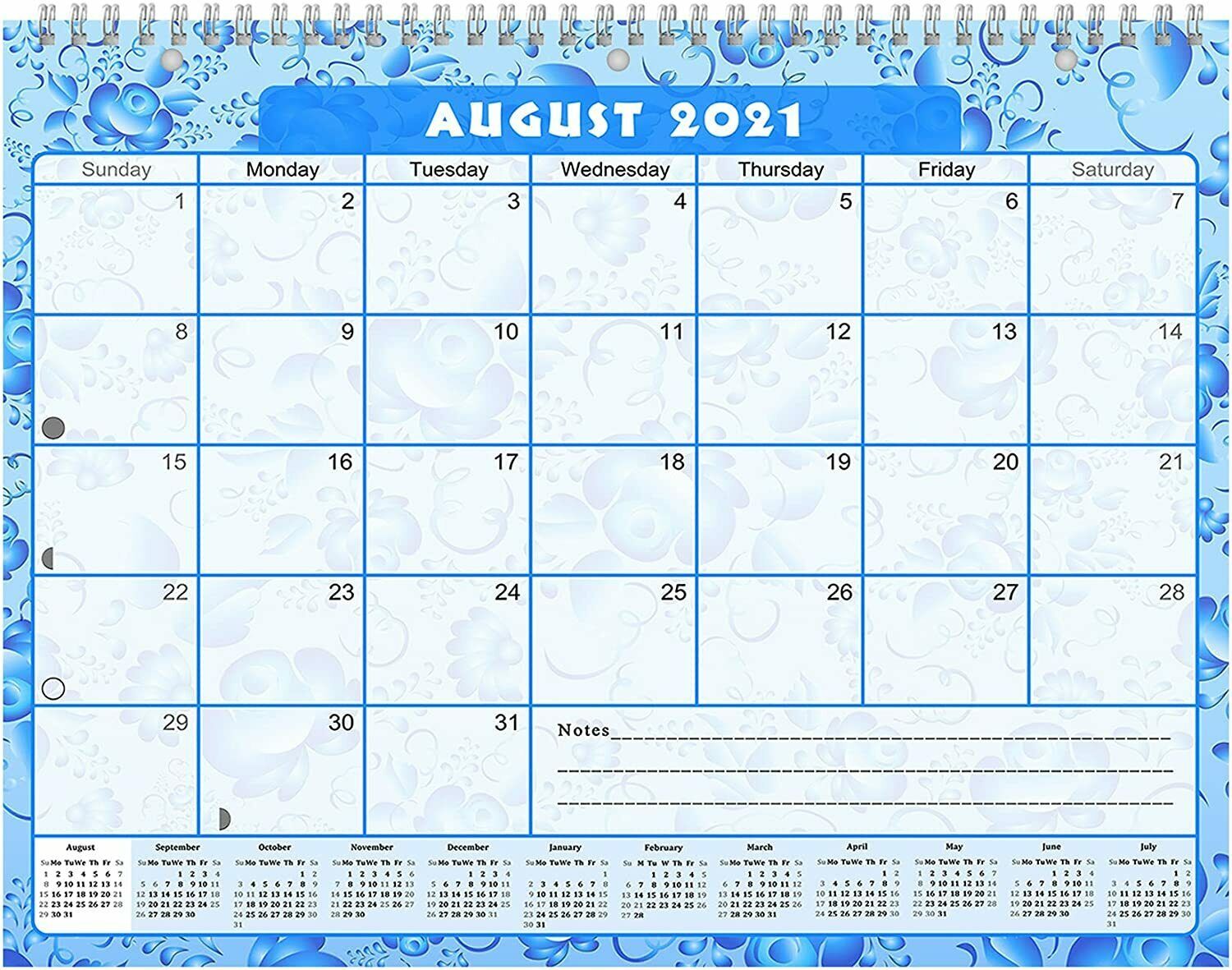 2021 - 2022 Academic Year 12 Months Student Calendar / Planner (Edition ...