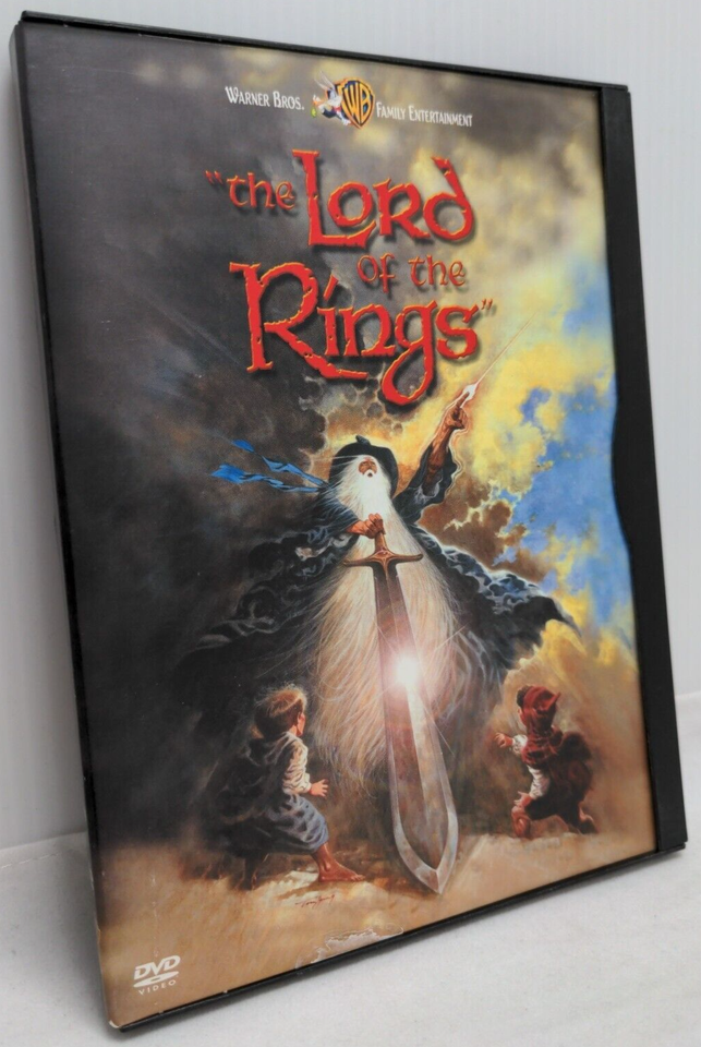 The Lord Of The Rings (DVD, 2001, Widescreen) 1978 Animated Movie Rare ...