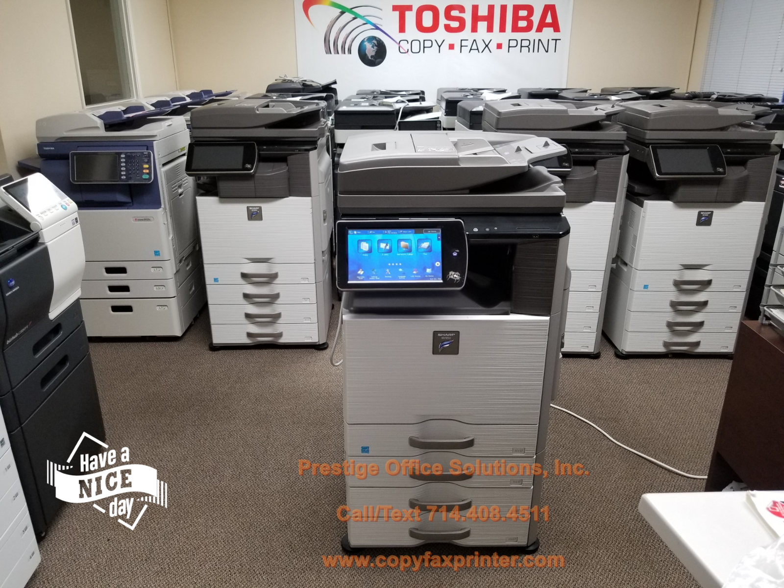 Sharp MX-M365N Black/White Copier Printer Scanner. Low Meter Count only ...