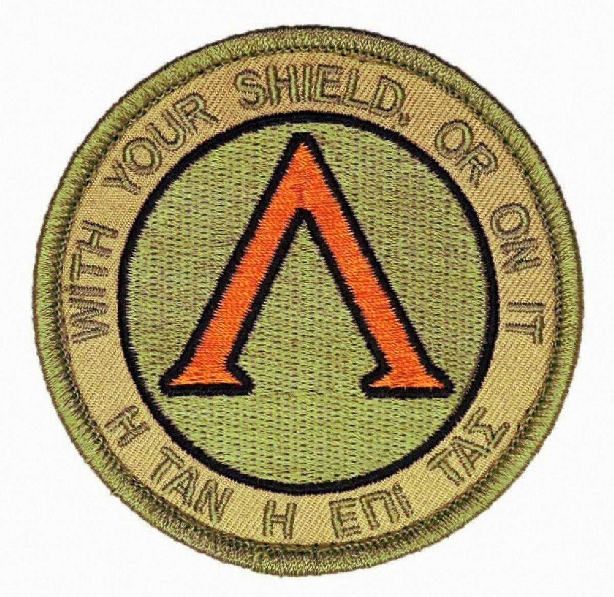 with Your Shield or on it Tactical Patch Hook Fastener Patch - Sewing