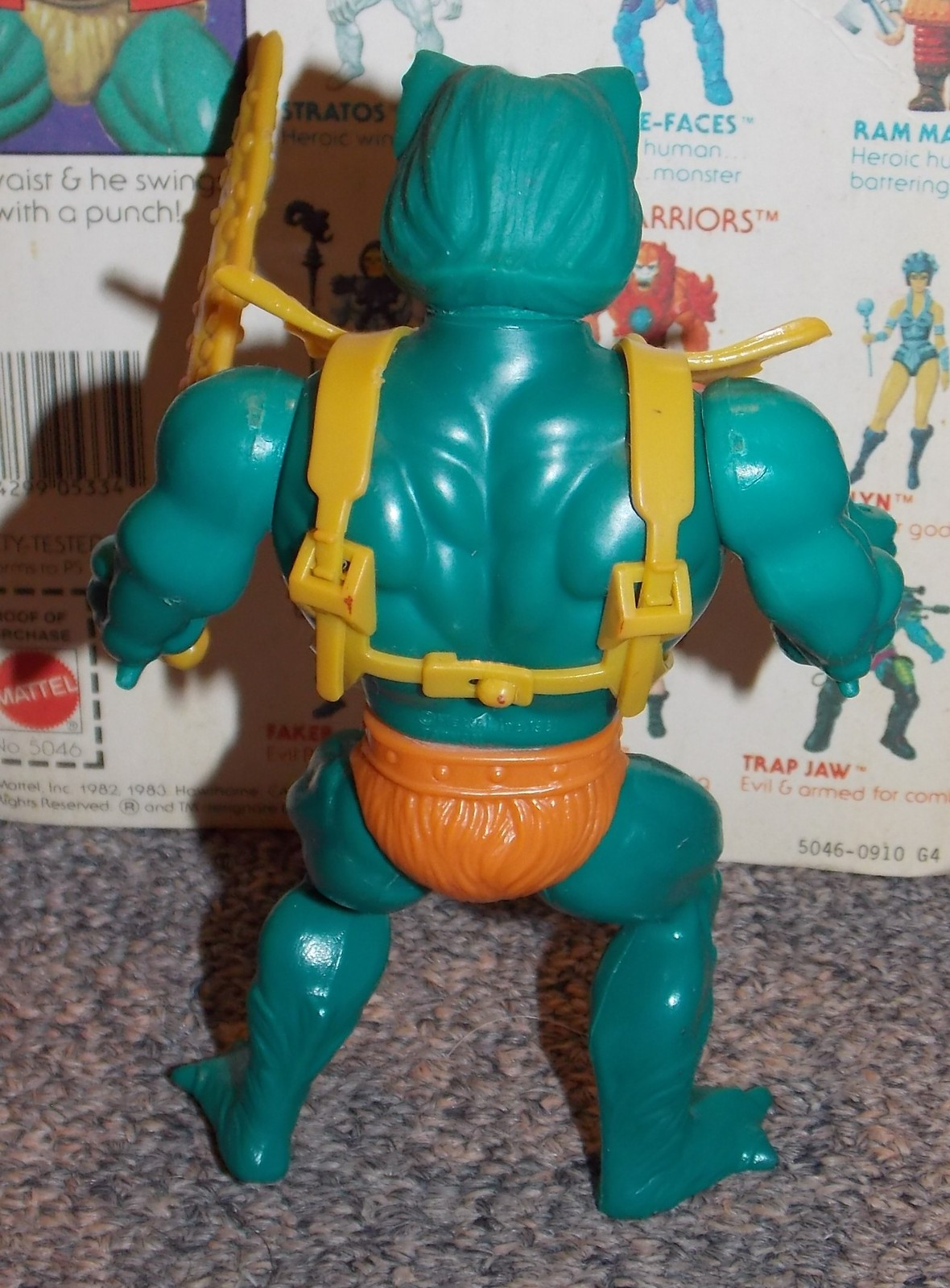 Vintage 1981 Masters Of The Universe Merman Figure Complete With ...