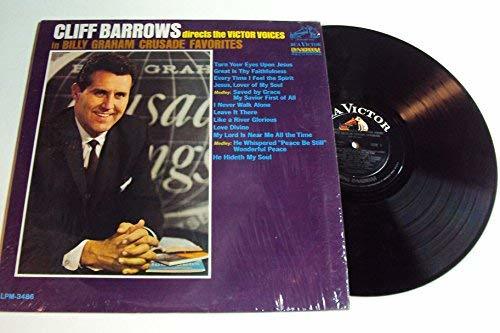 Cliff Barrows Directs the Victor Voices in Billy Graham Crusade ...