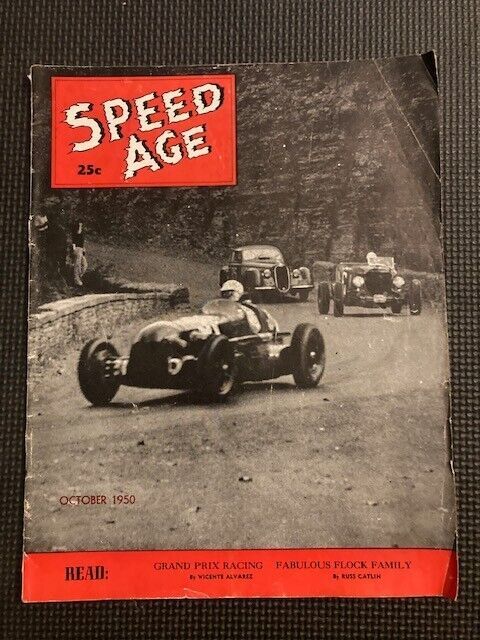 Speed Age Magazine October 1950 Fabulous Flock Family By Russ Catlin ...
