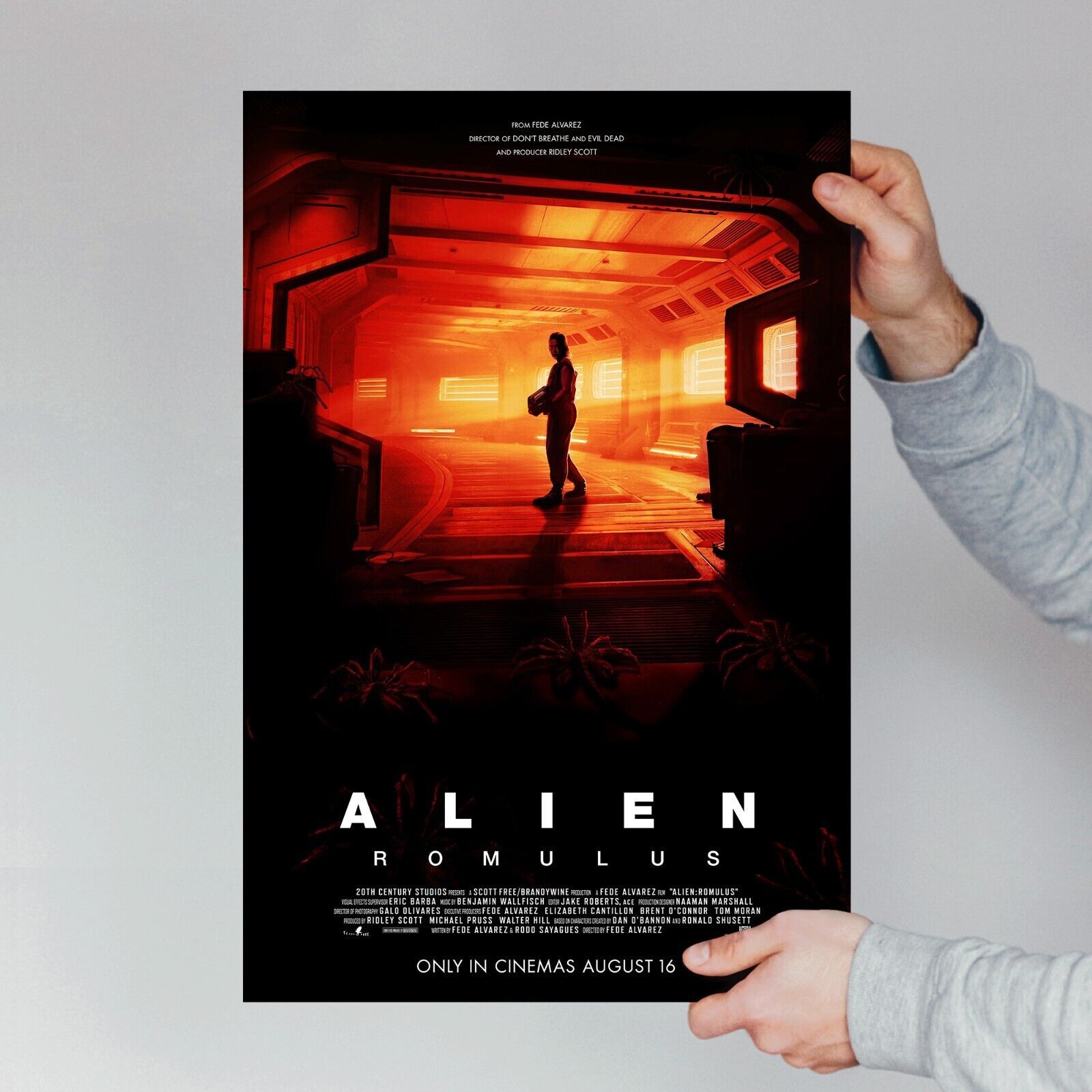 ALIEN: ROMULUS movie poster Promo Version 2024 Sci-fi Horror Film Wall ...