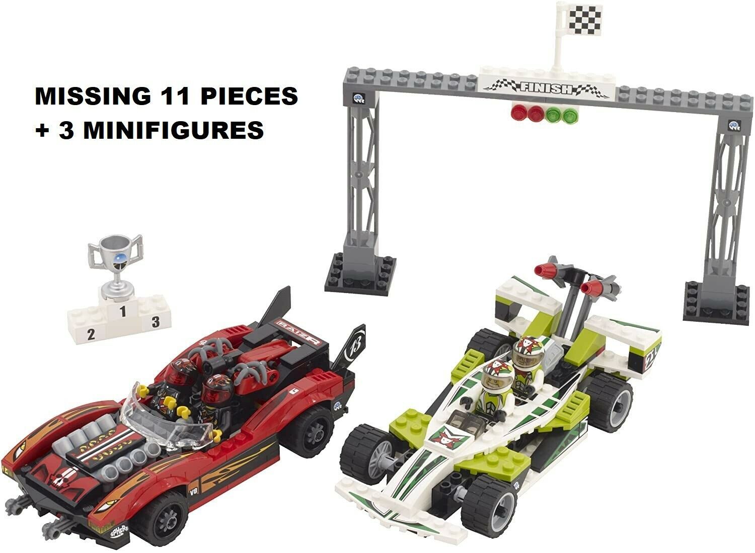 LEGO World Racers 8898 Wreckage Road Racing MINT - LEGO (R) Building Toys