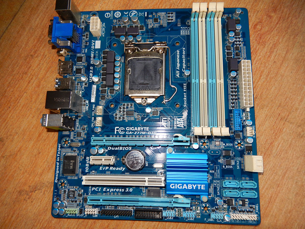 GIGABYTE GA-Z77M-D3H Motherboard Chipset Intel Z77 LGA1155 HDMI ...