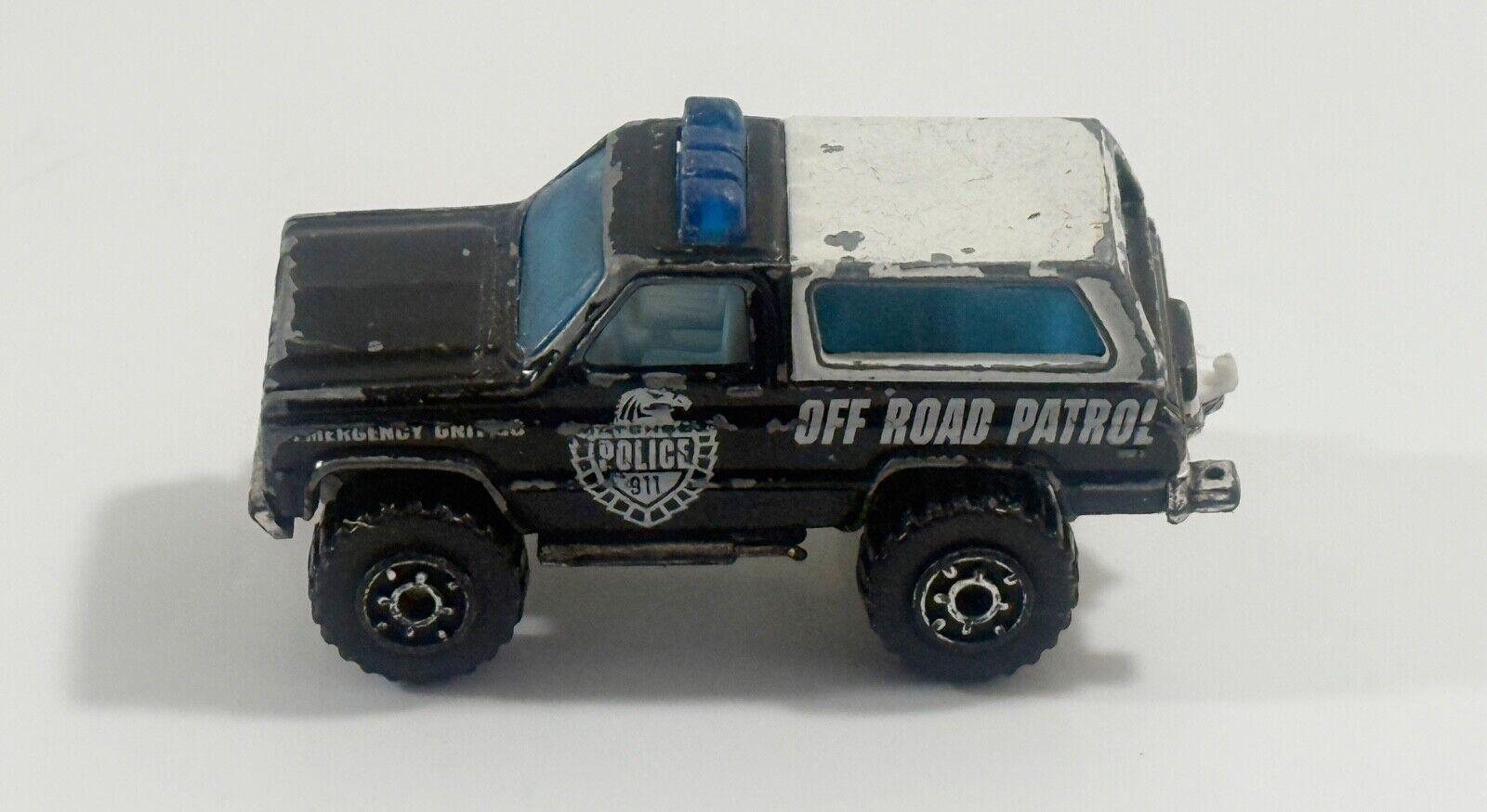 Vintage 1983 Matchbox Police Emergency Unit Off Road Patrol Chevy ...