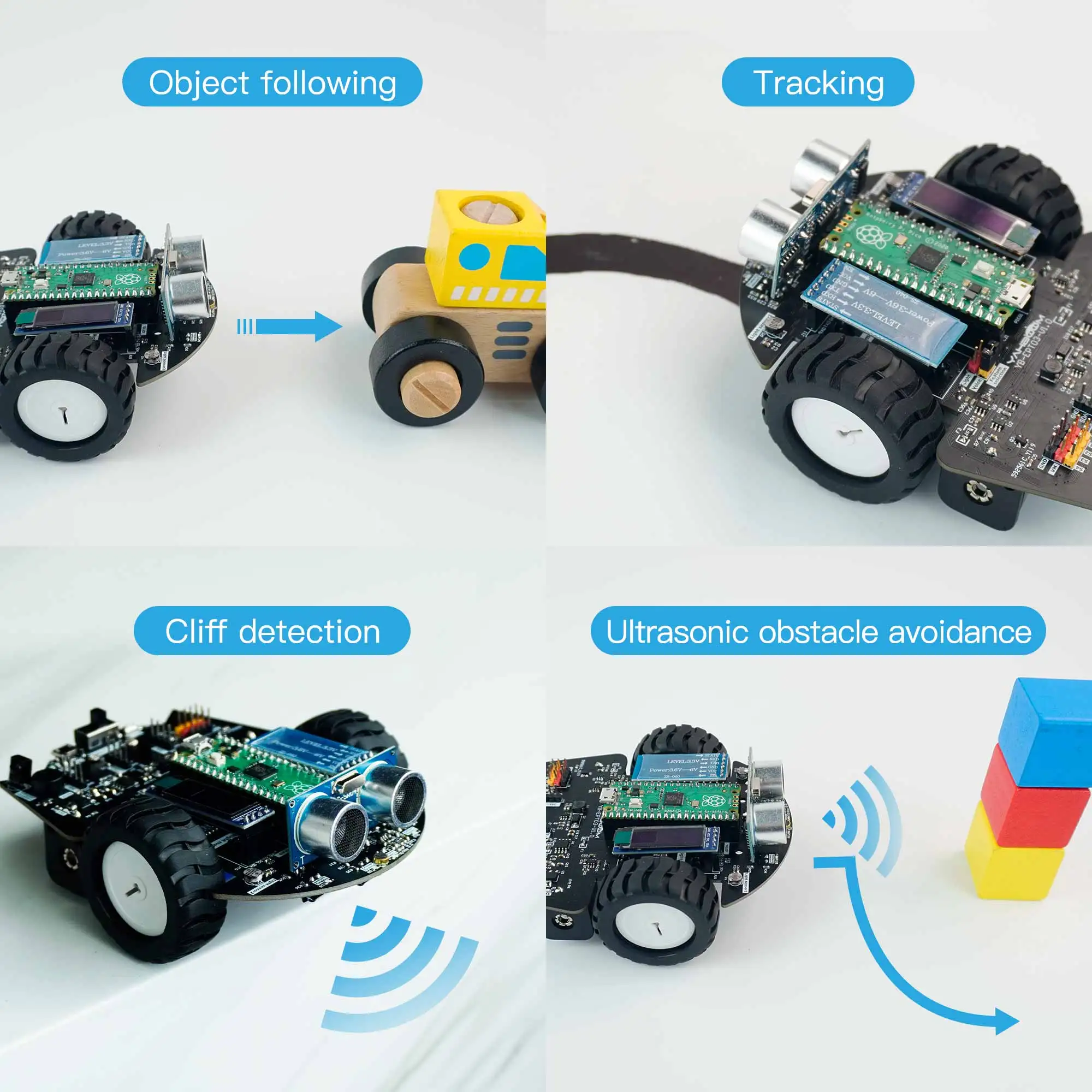 Yahboom Raspberry Pi Pico Robot Car Diy Electronic Kit Coding Robot Kit ... Yahboom Raspberry Pi Pico Robot Car Diy Electronic Kit Coding Robot Kit ...